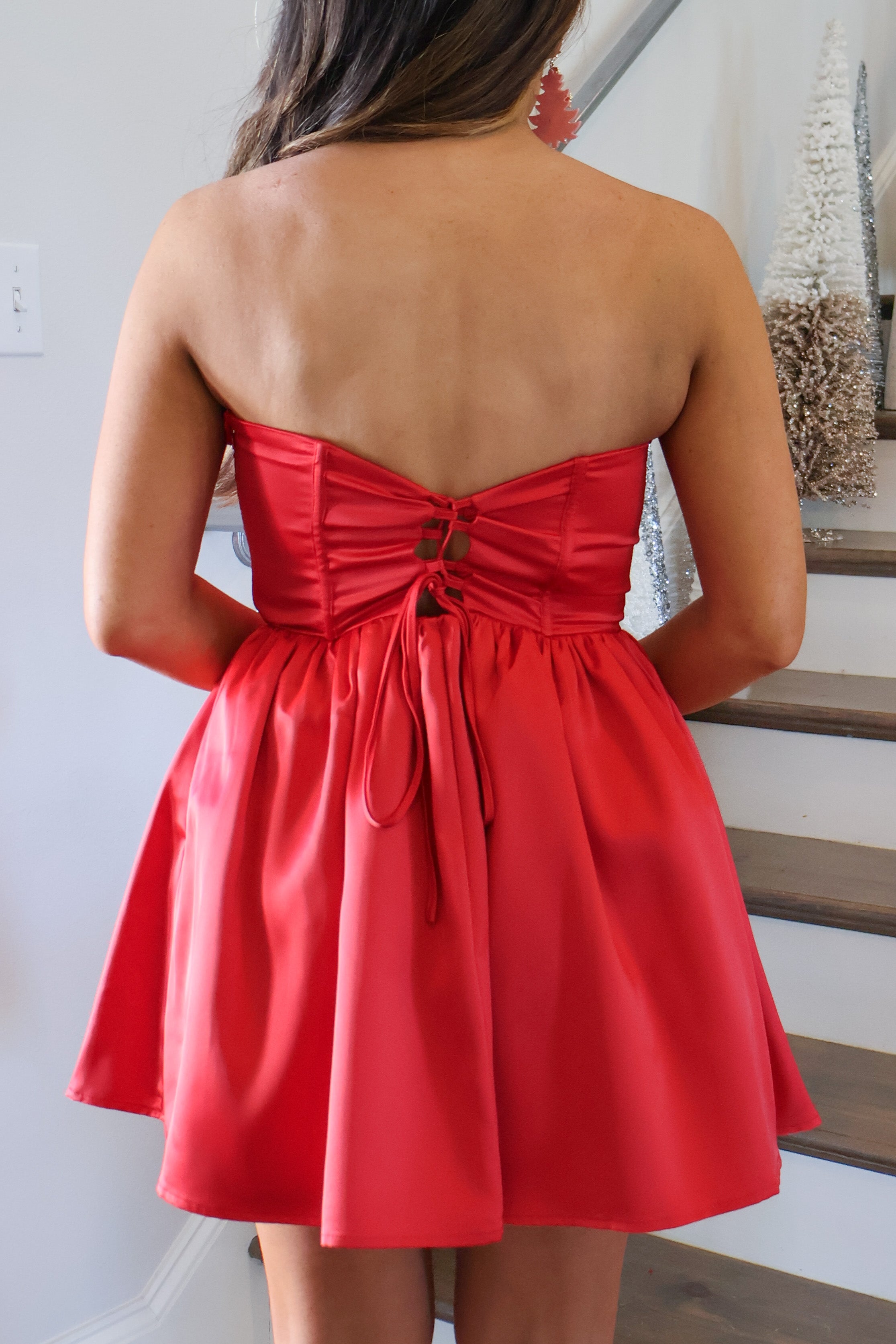 Never Been Better Corset Top Mini Dress - Frock Candy
