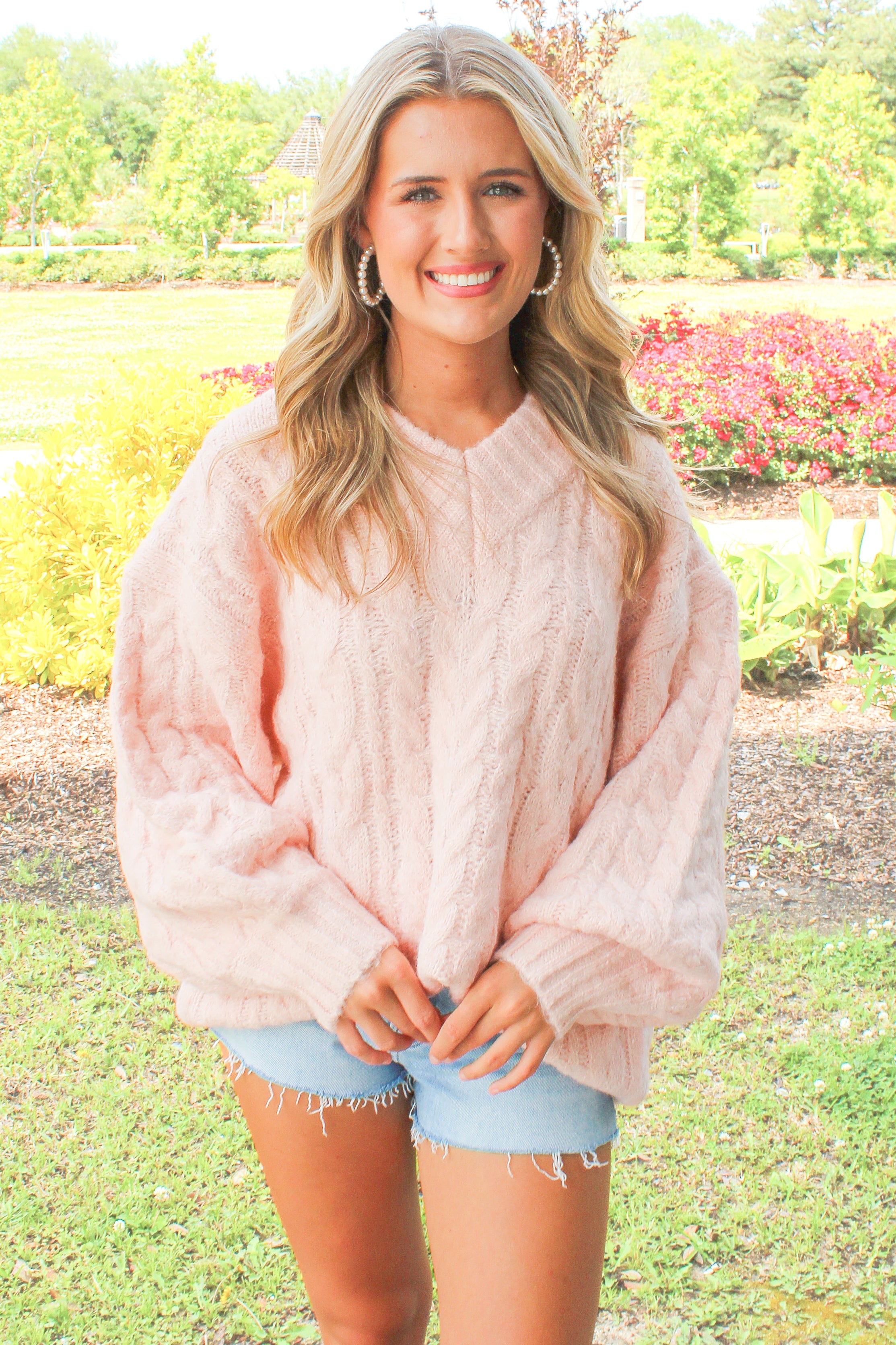 Pretty Pastels Oversized Sweater - Frock Candy